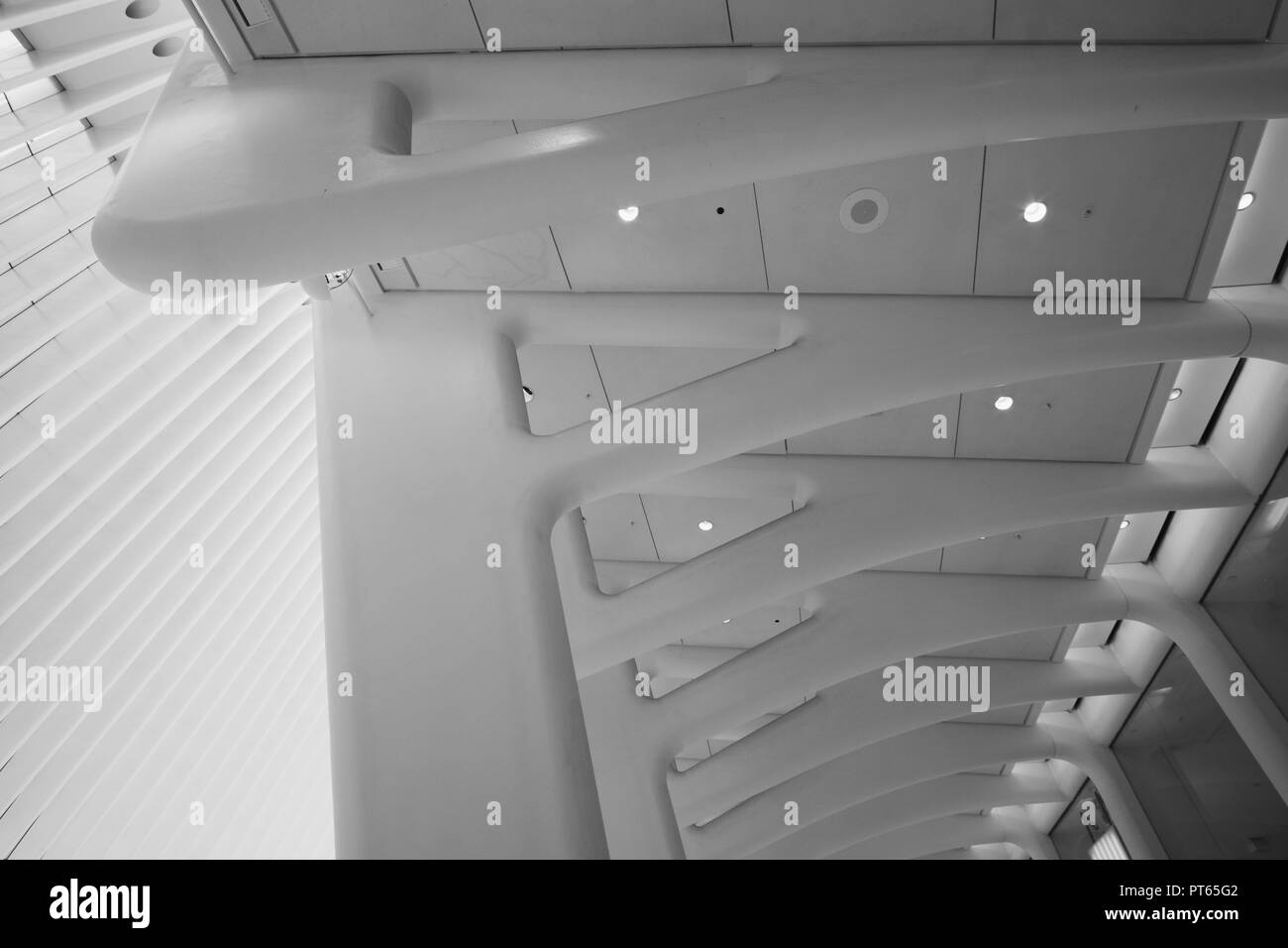 Calatrava oculus architecture Black and White Stock Photos & Images - Alamy