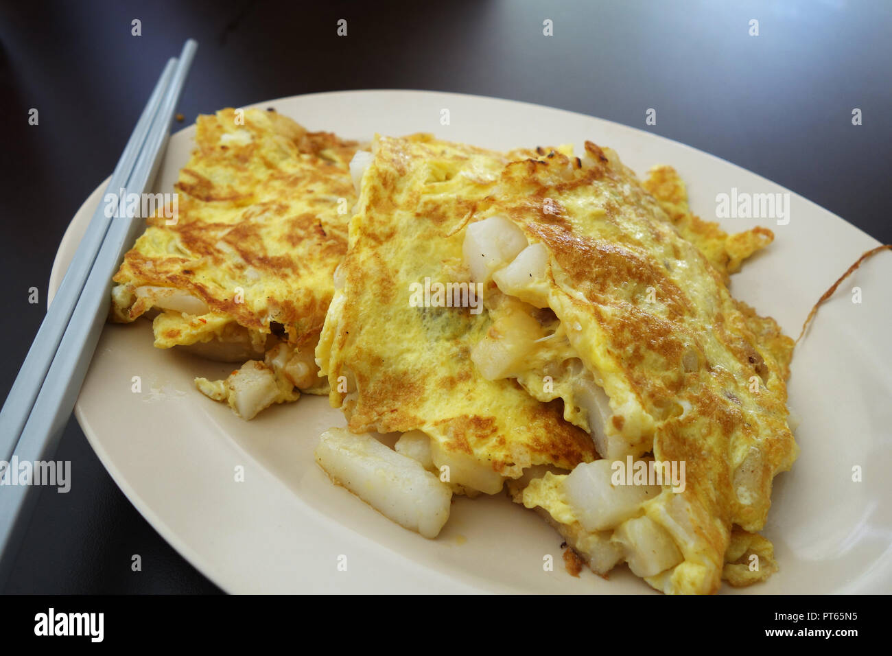 Fried Turnip Cake or Radish Cake traditionally called Carrot Cake in ...