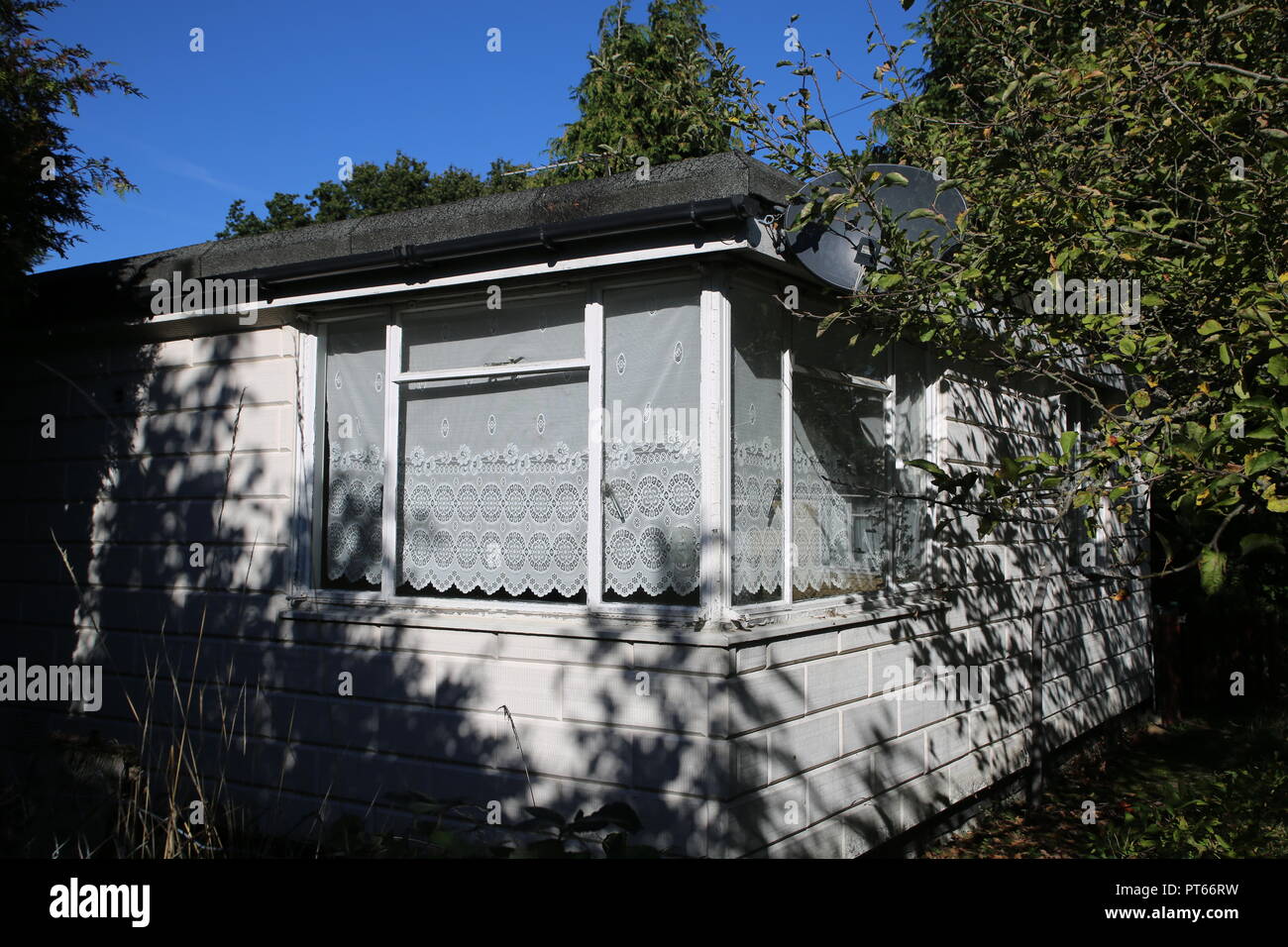 Prefabs on the Excalibur Estate, Catford, Lewisham, London Stock Photo ...