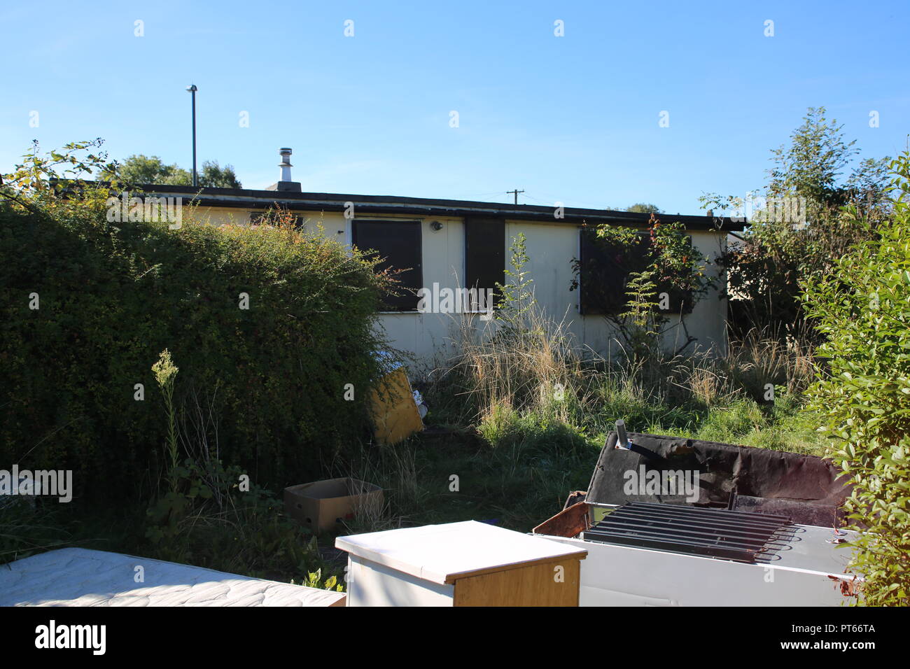 Prefabs on the Excalibur Estate, Catford, Lewisham, London Stock Photo ...