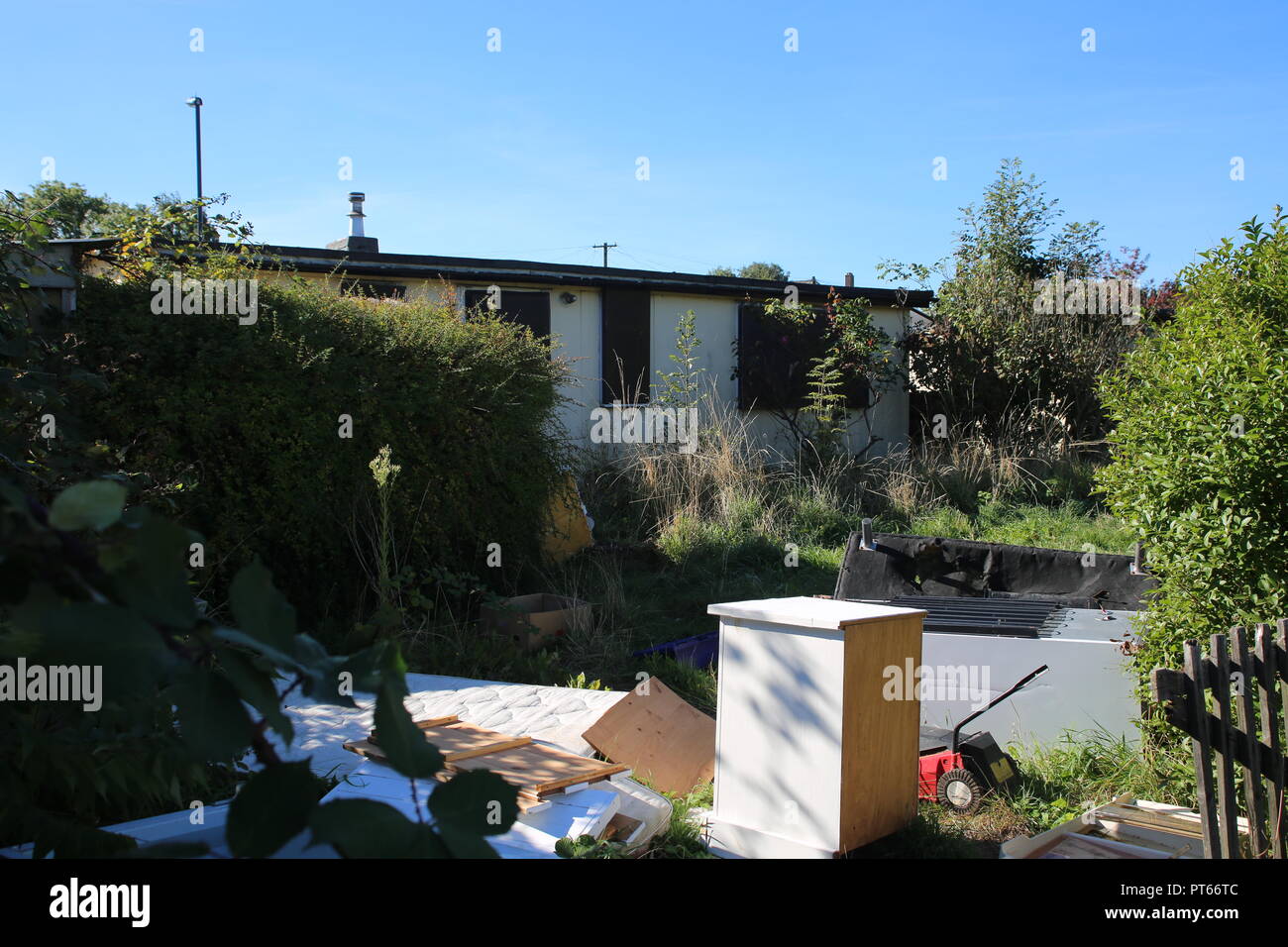 Prefabs on the Excalibur Estate, Catford, Lewisham, London Stock Photo ...
