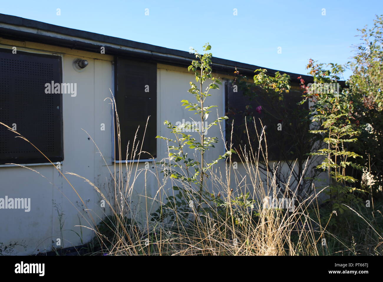 Prefabs on the Excalibur Estate, Catford, Lewisham, London Stock Photo ...