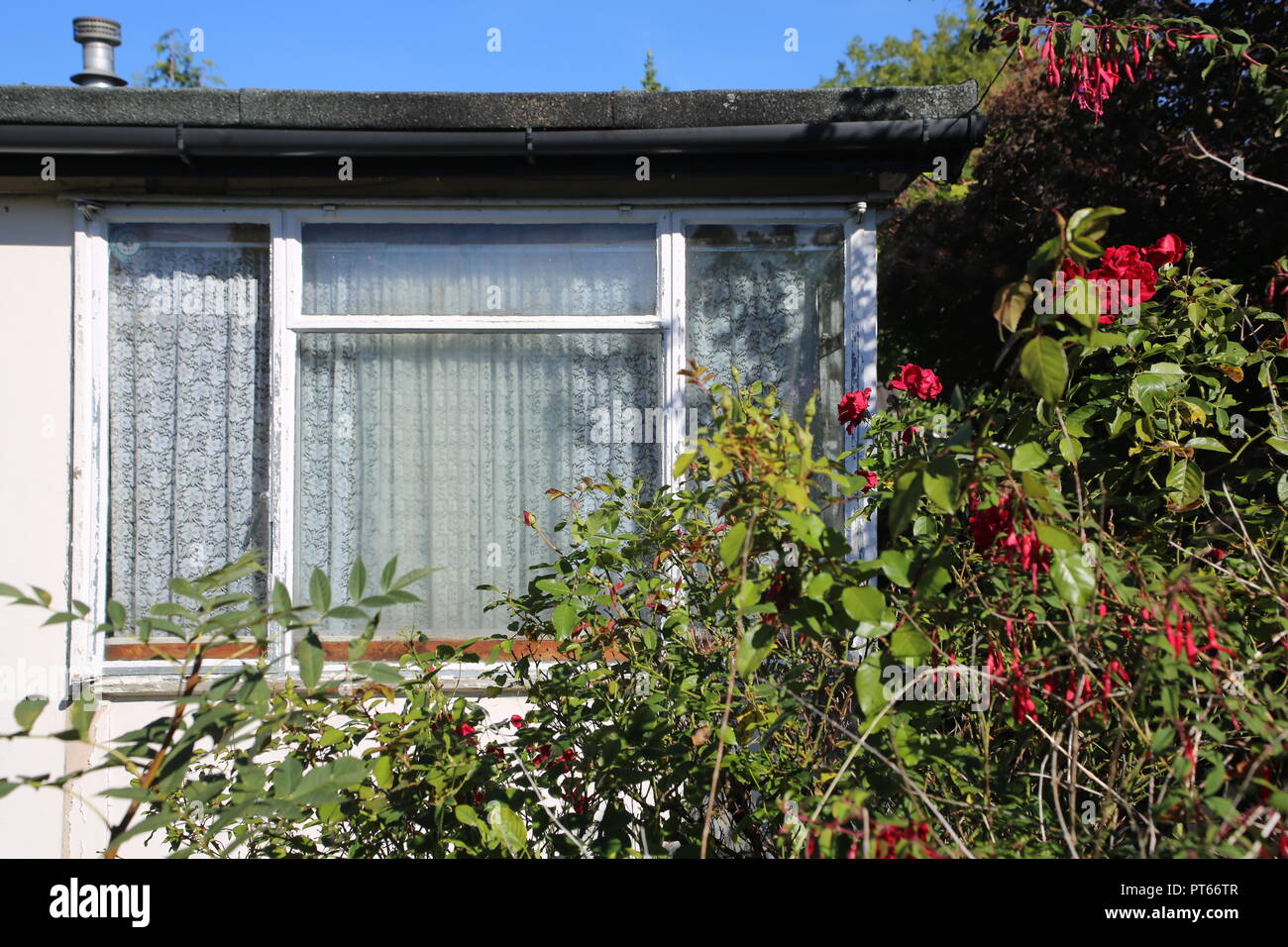 Prefabs on the Excalibur Estate, Catford, Lewisham, London Stock Photo ...