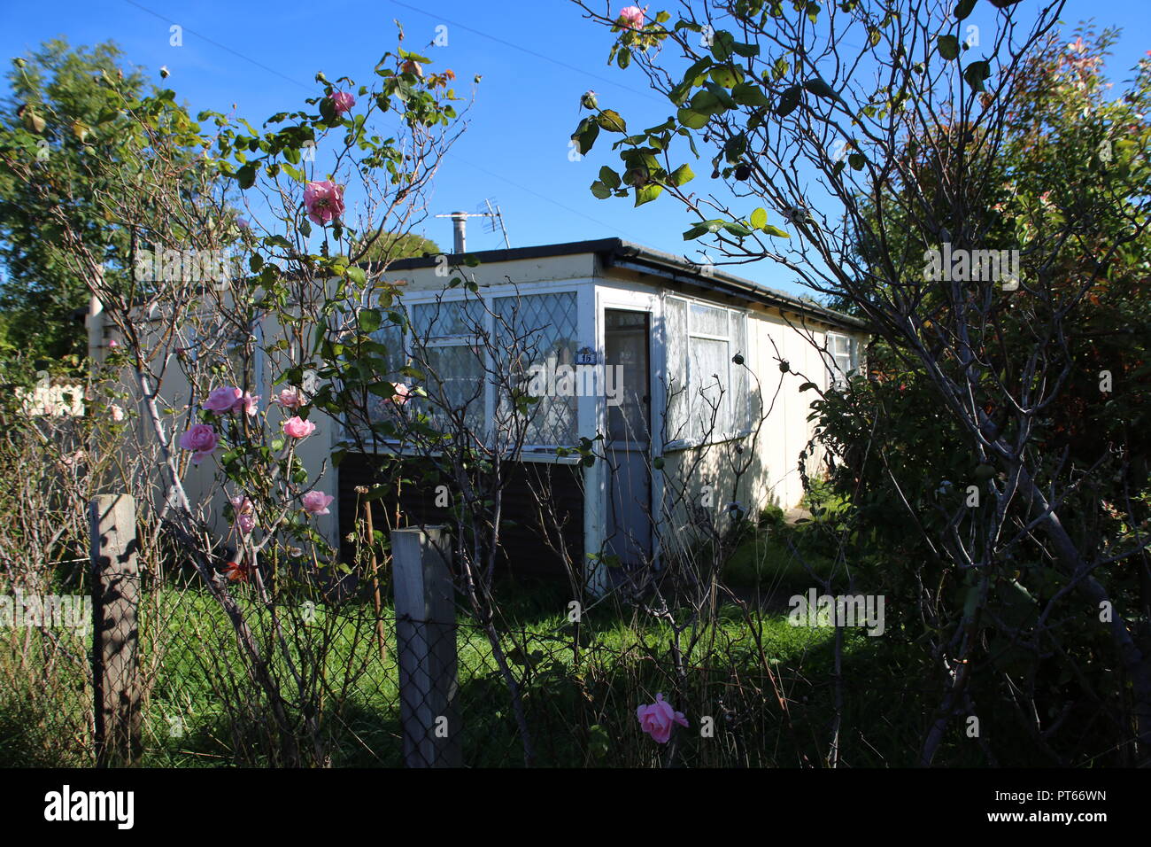 Prefabs on the Excalibur Estate, Catford, Lewisham, London Stock Photo ...