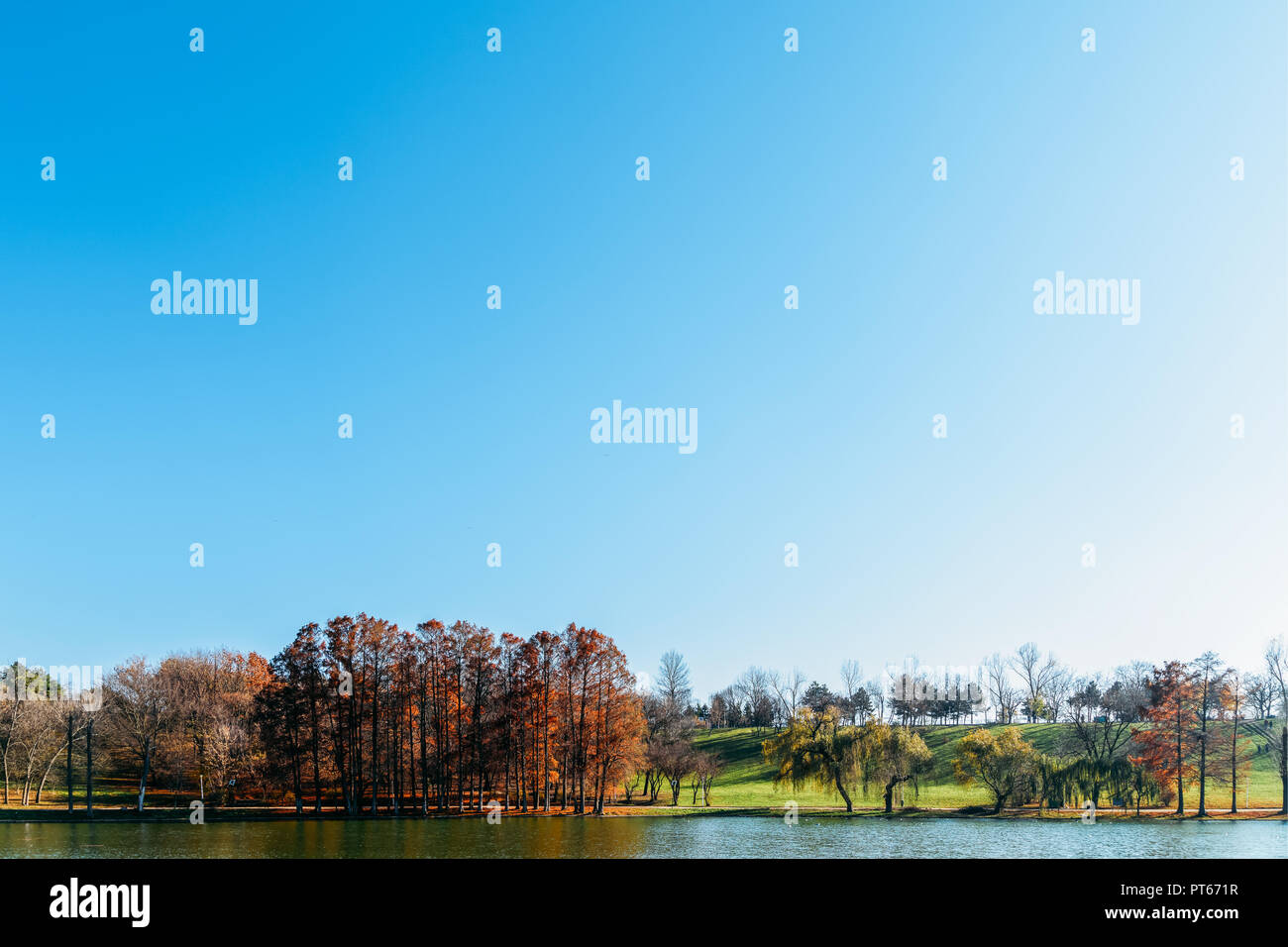 Fall autumn river romania hi-res stock photography and images - Alamy