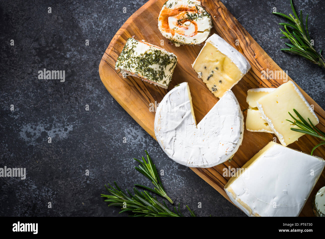 Black stone platter hi-res stock photography and images - Alamy