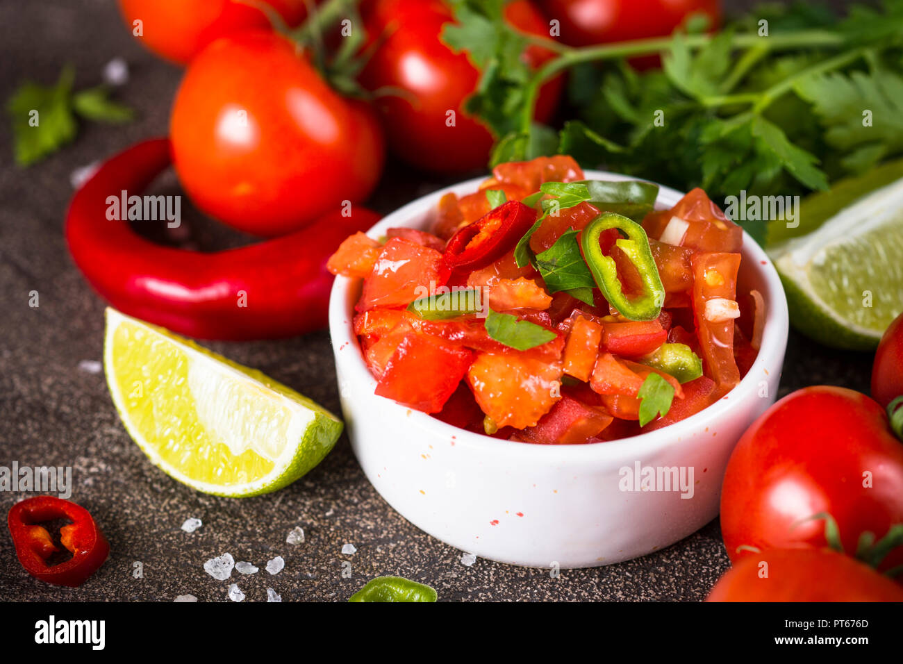 American salsa hi-res stock photography and images - Alamy