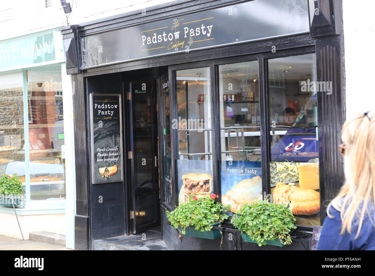 Mill Square Padstow Stock Photo - Alamy