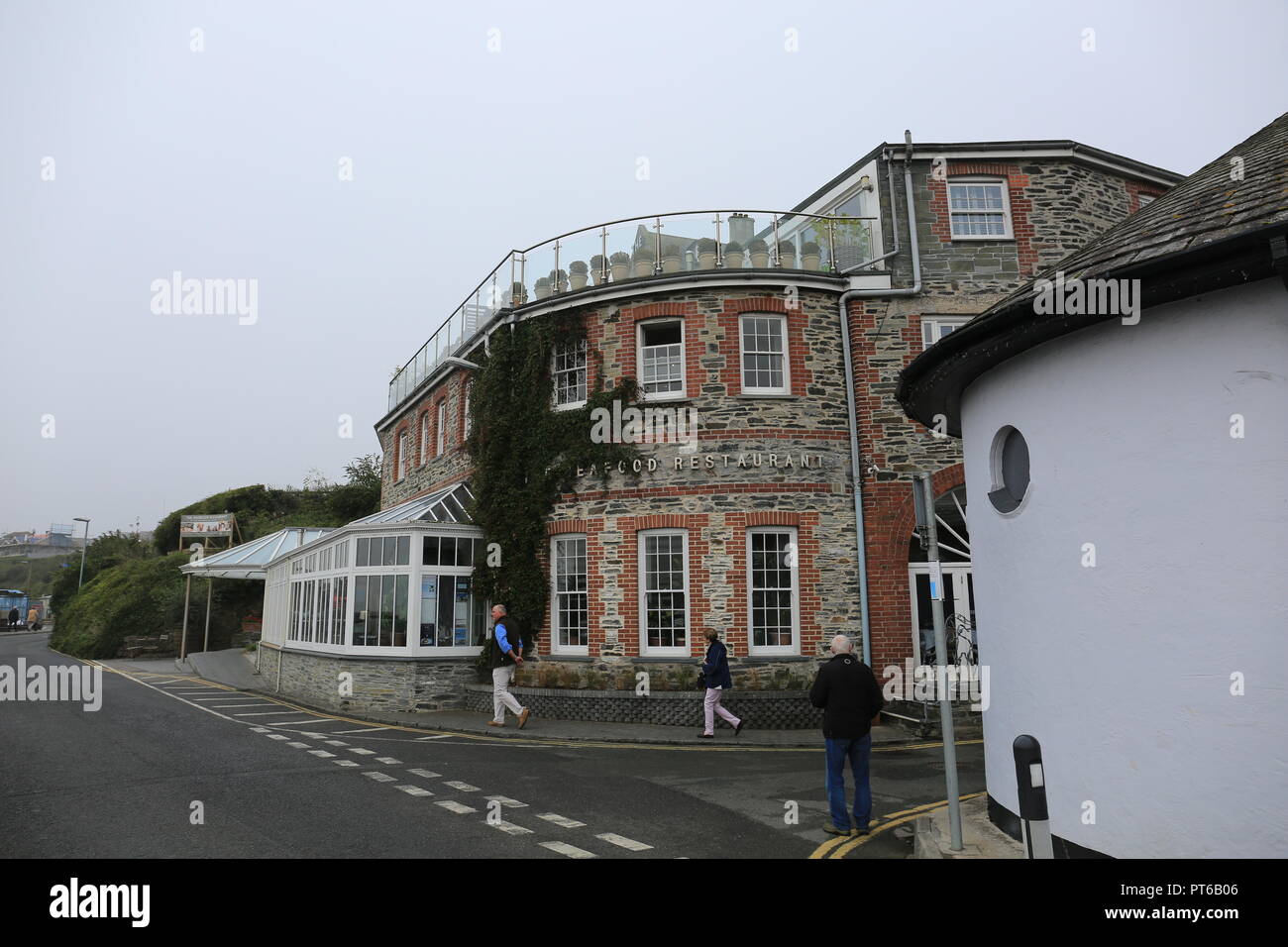 The Seafood Restaurant Padstow Stock Photo - Alamy