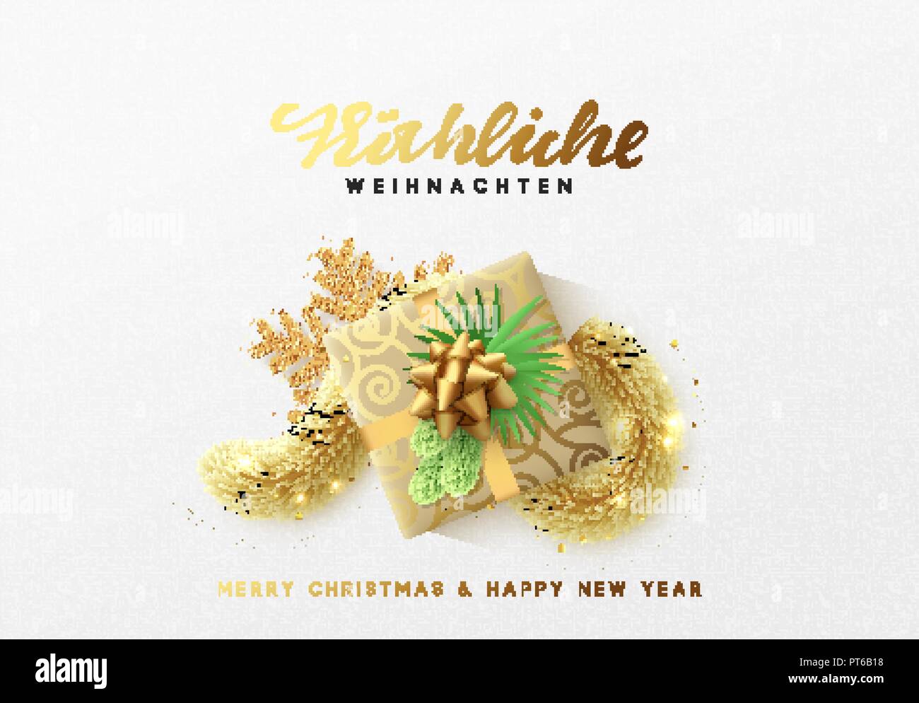 German Merry Christmas Card High Resolution Stock Photography and ...