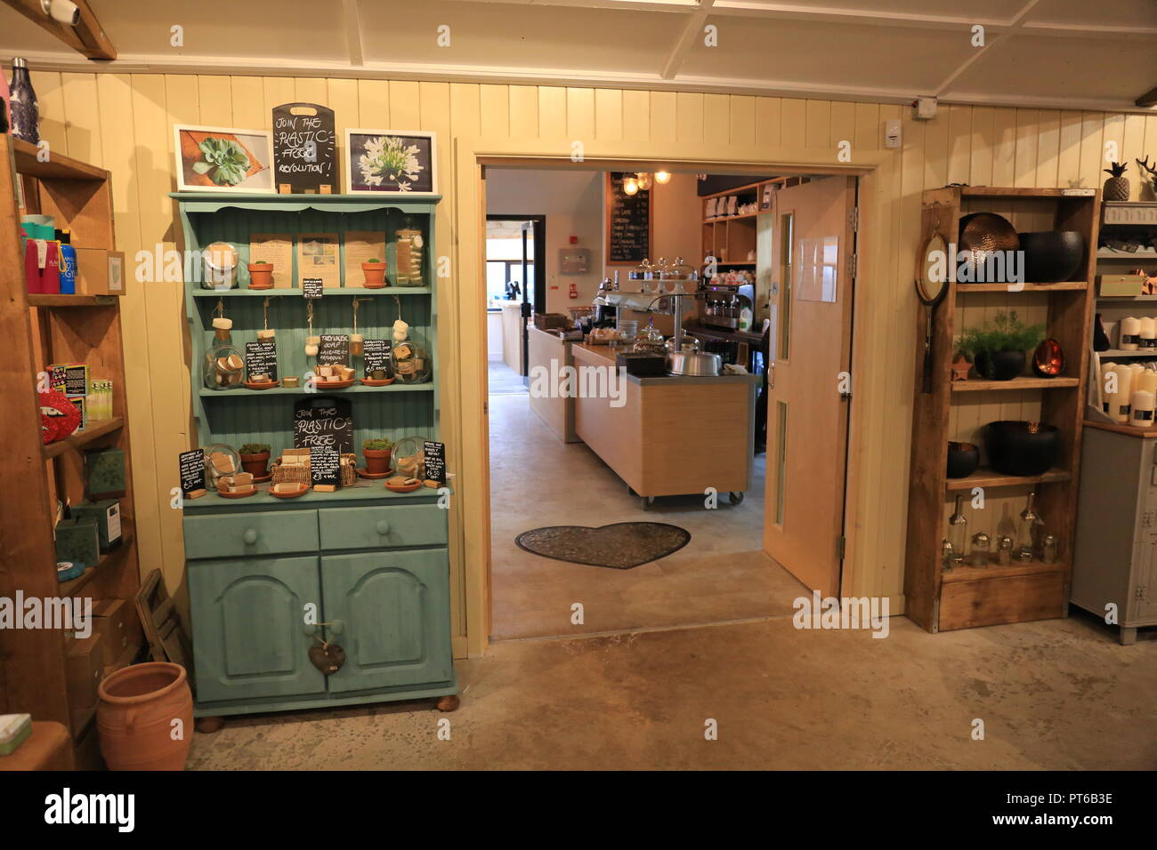 Trevisker Garden Centre and Cafe Stock Photo - Alamy