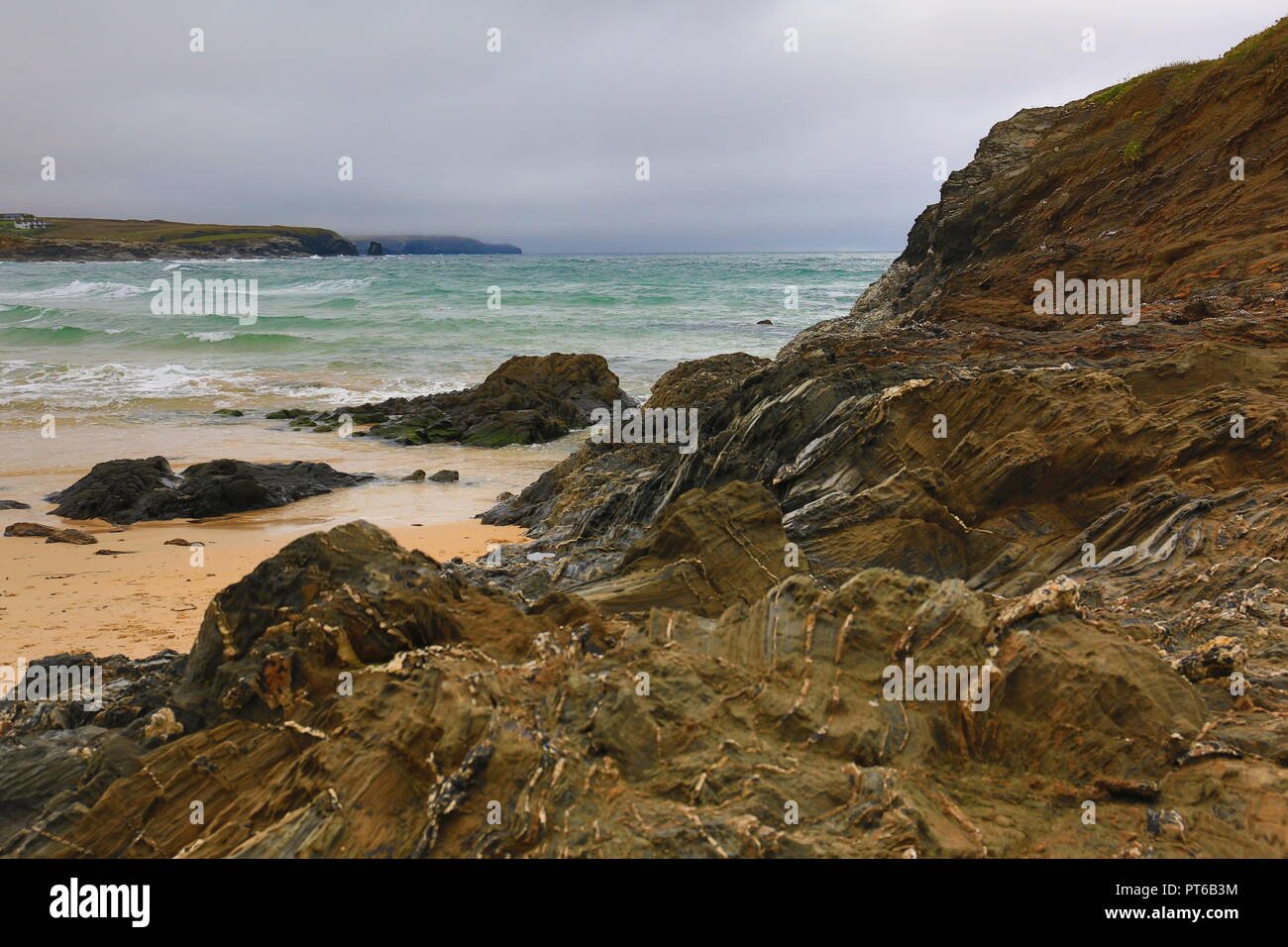 Constantine Bay, Cornwall Stock Photo - Alamy