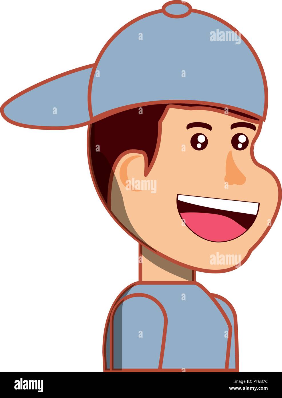 child boy avatar character vector illustration design Stock Vector ...