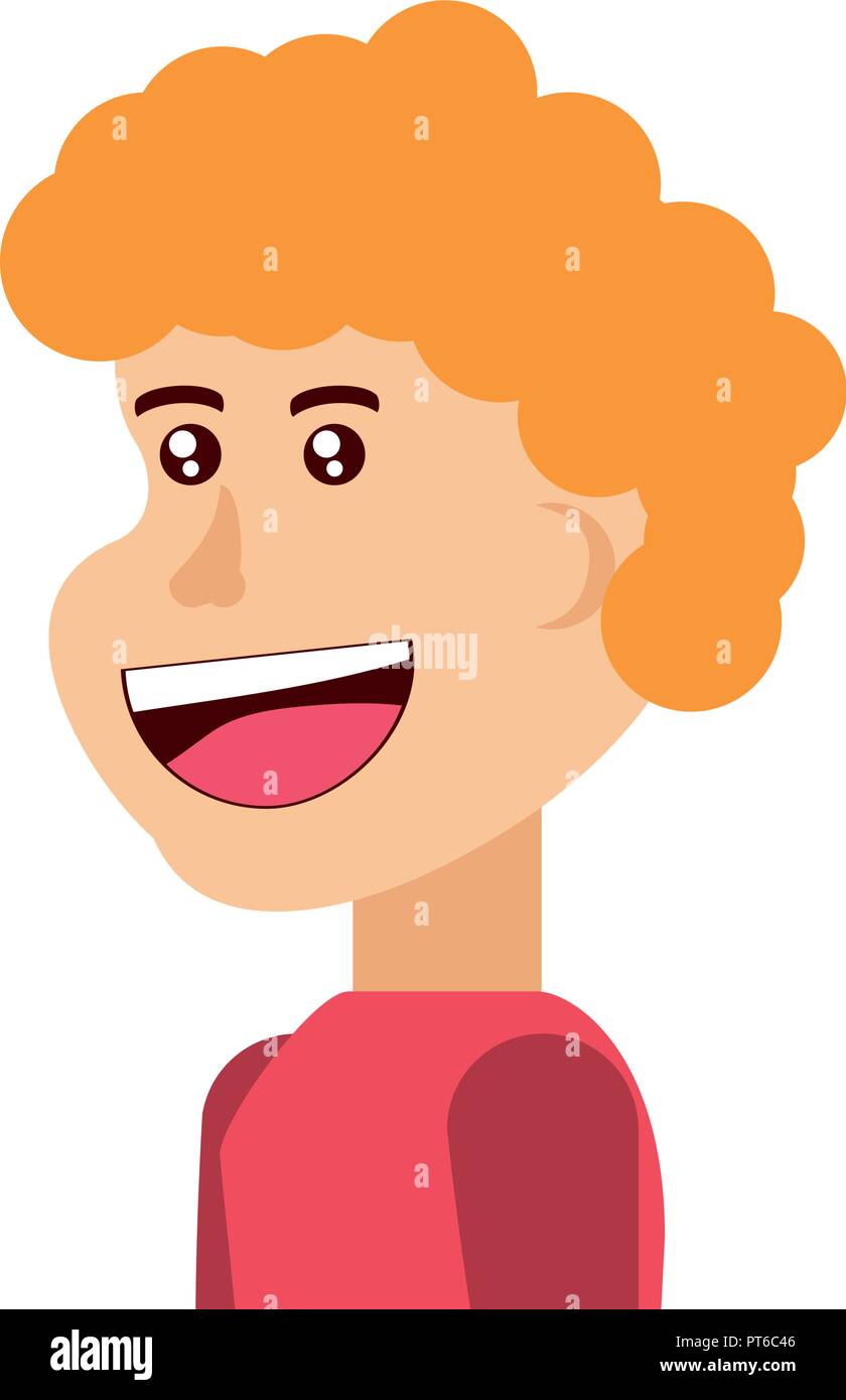 child boy avatar character vector illustration design Stock Vector ...