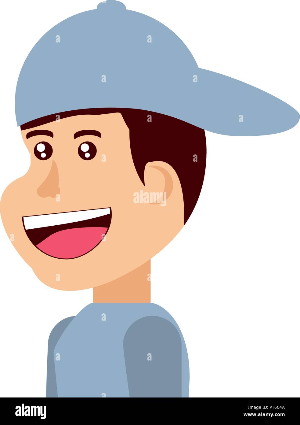 child boy avatar character vector illustration design Stock Vector ...