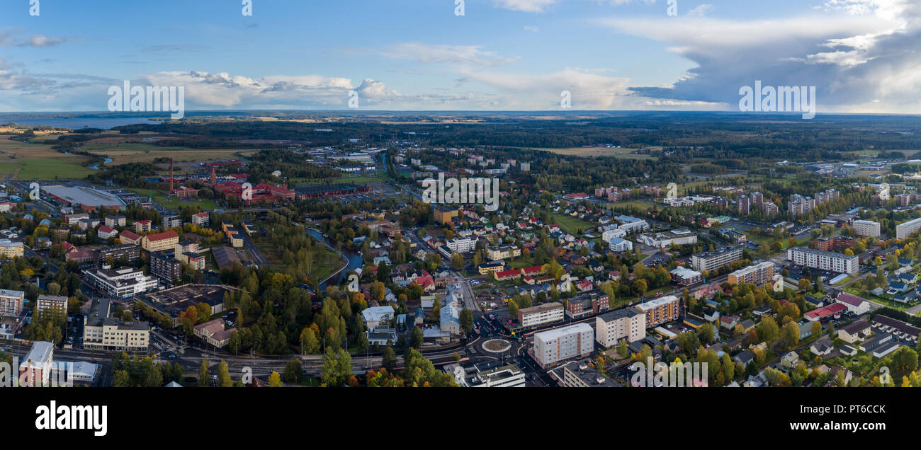 City view of Forssa, Finland Stock Photo - Alamy