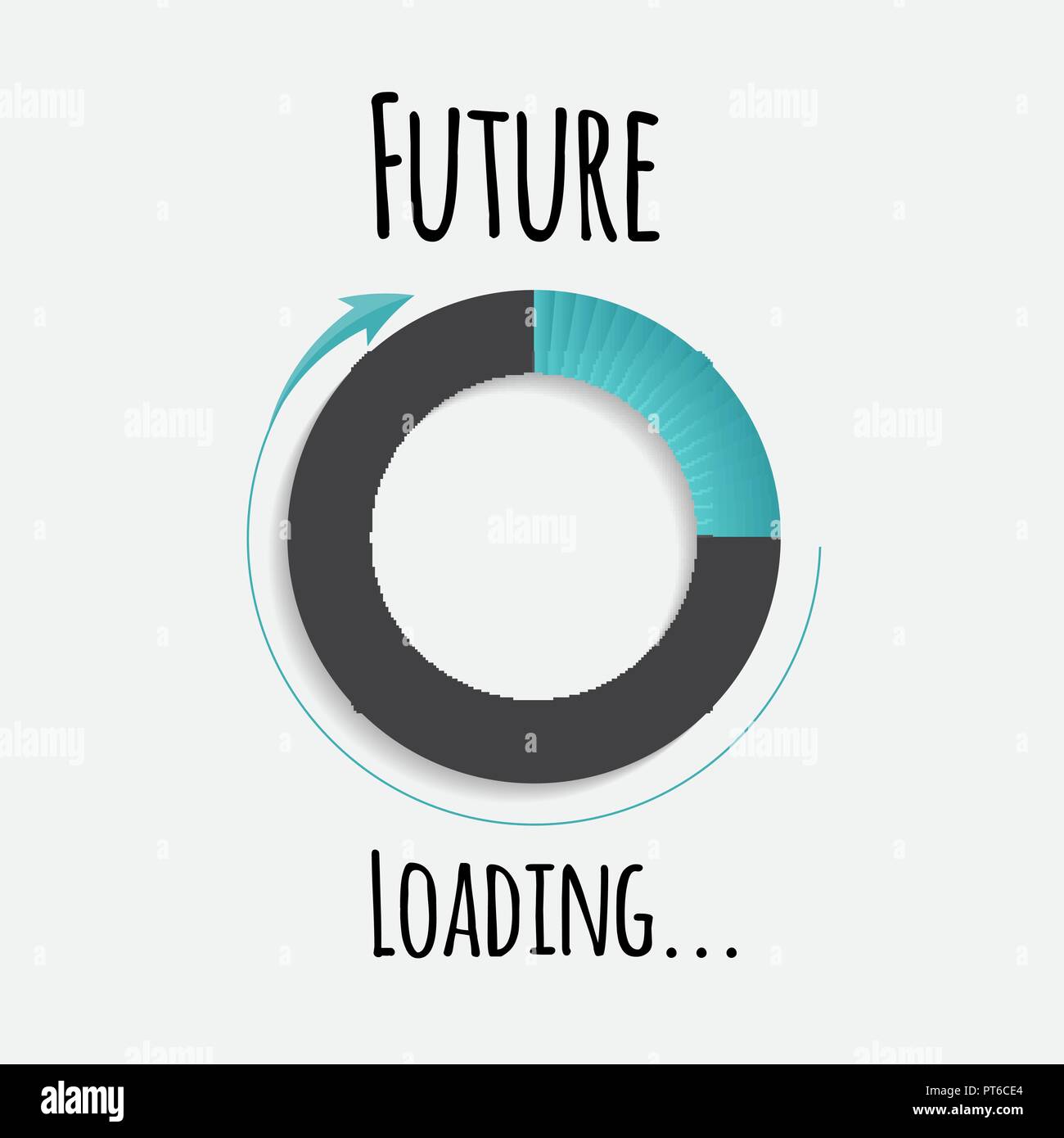 Future loading concept. Vector Illustration Stock Vector Image & Art ...