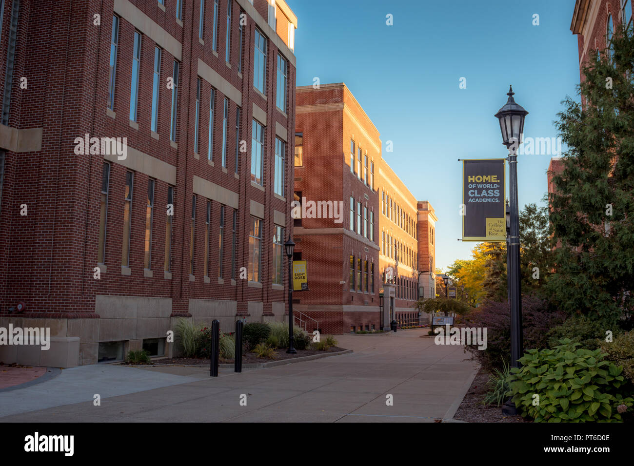 The Collage Of St Rose Stock Photo - Alamy