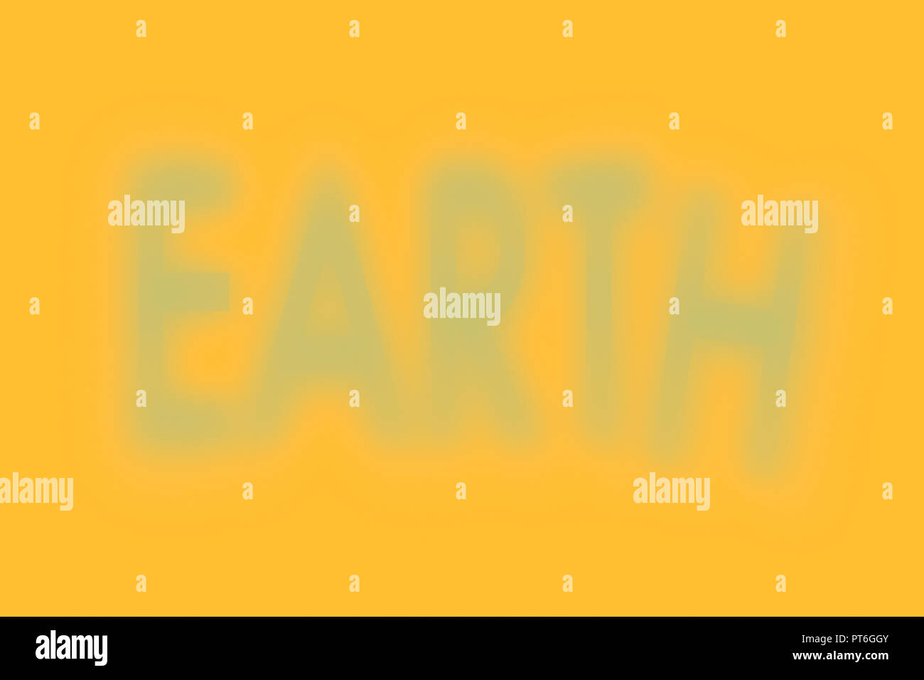 Earth Sign, Typography Stock Photo - Alamy