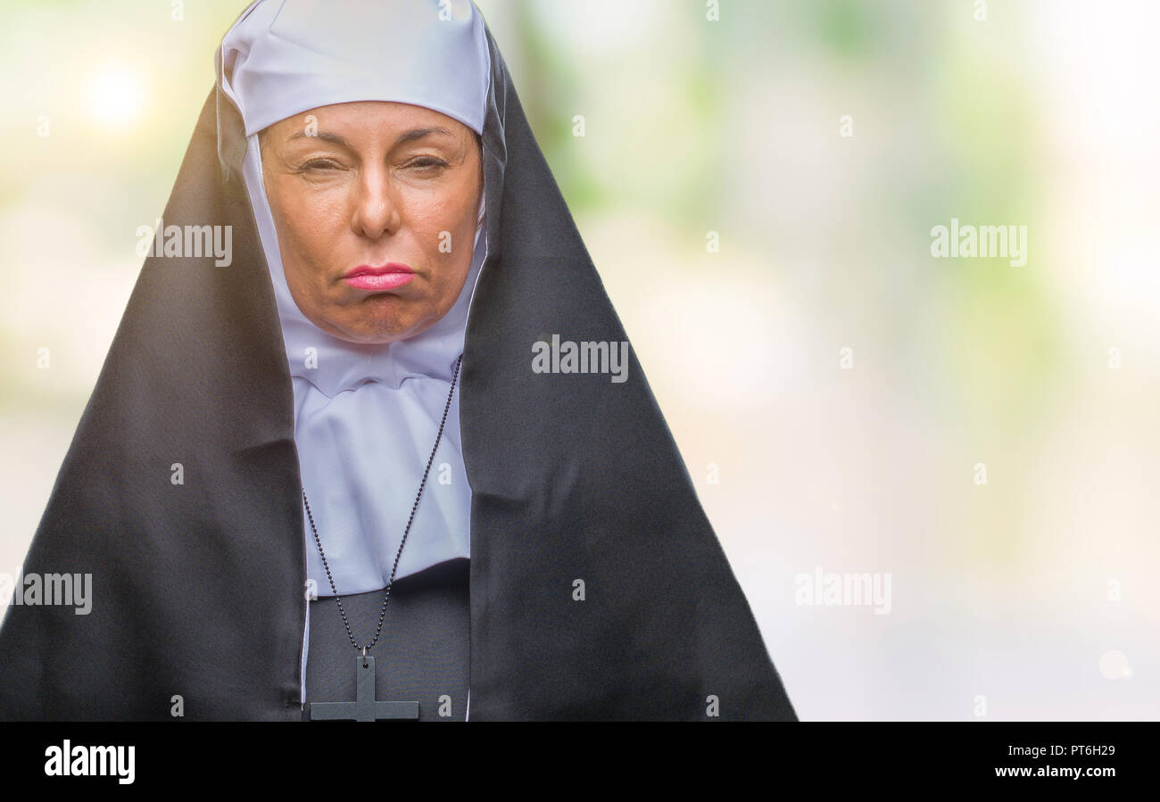 Angry nun hi-res stock photography and images - Alamy