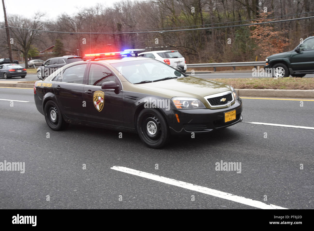 Maryland state police hi-res stock photography and images - Alamy