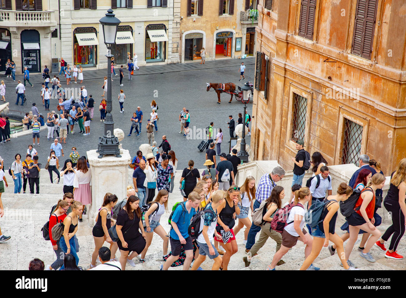 Group of spanish young people hi-res stock photography and images - Alamy