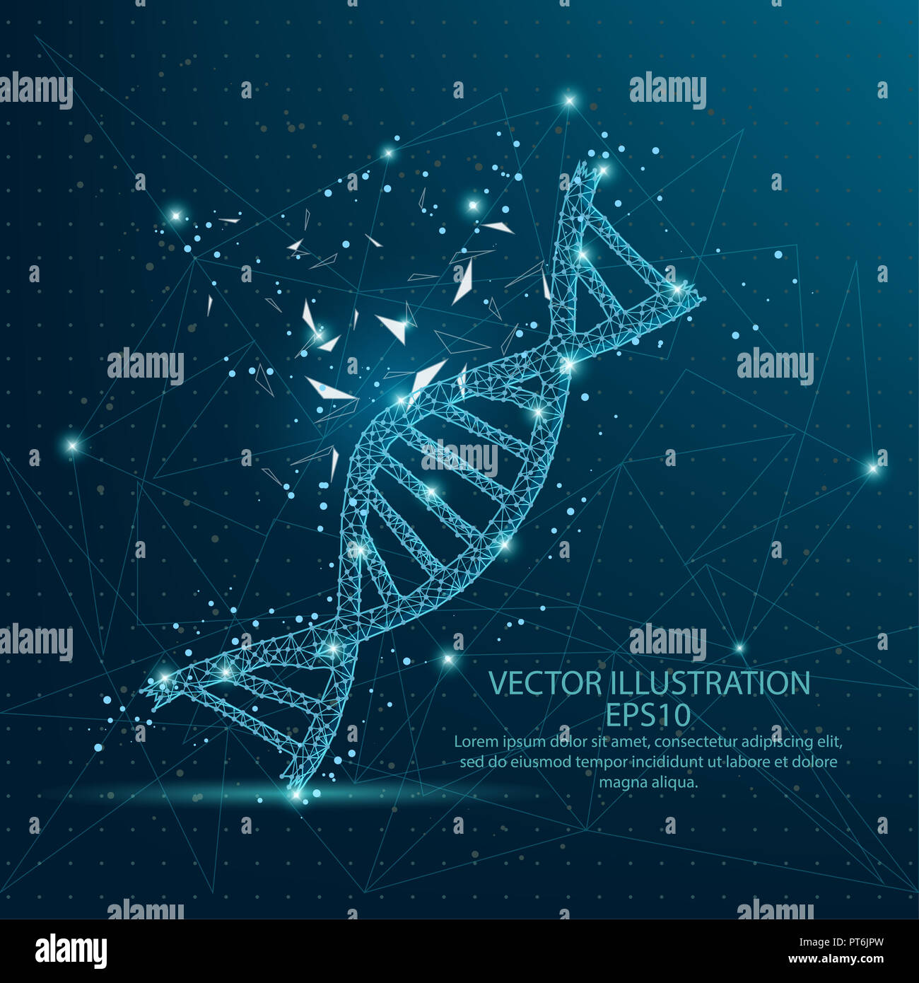 Broken dna cell hi-res stock photography and images - Alamy