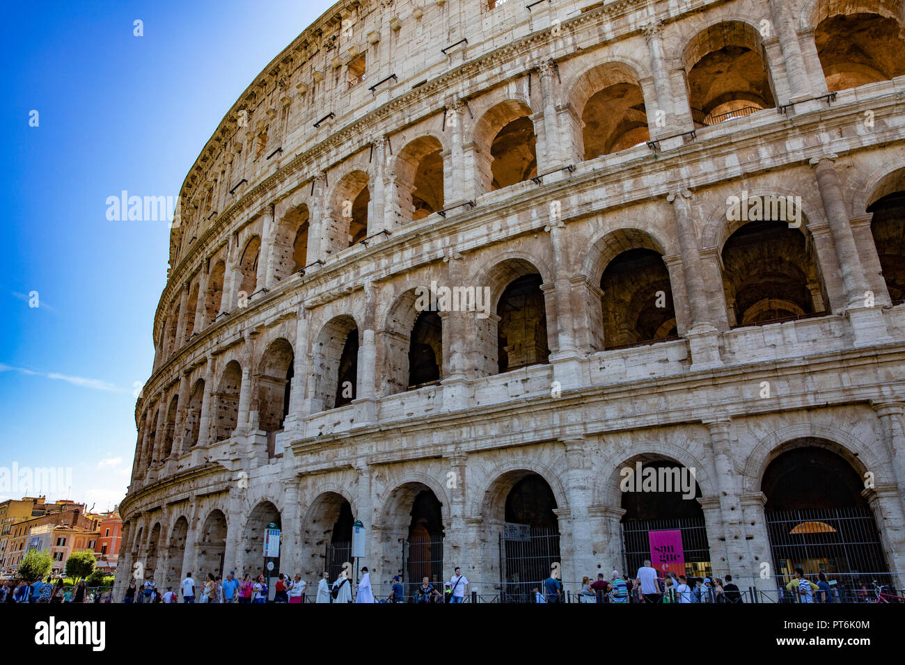 Colosseum rome close up hi-res stock photography and images - Alamy