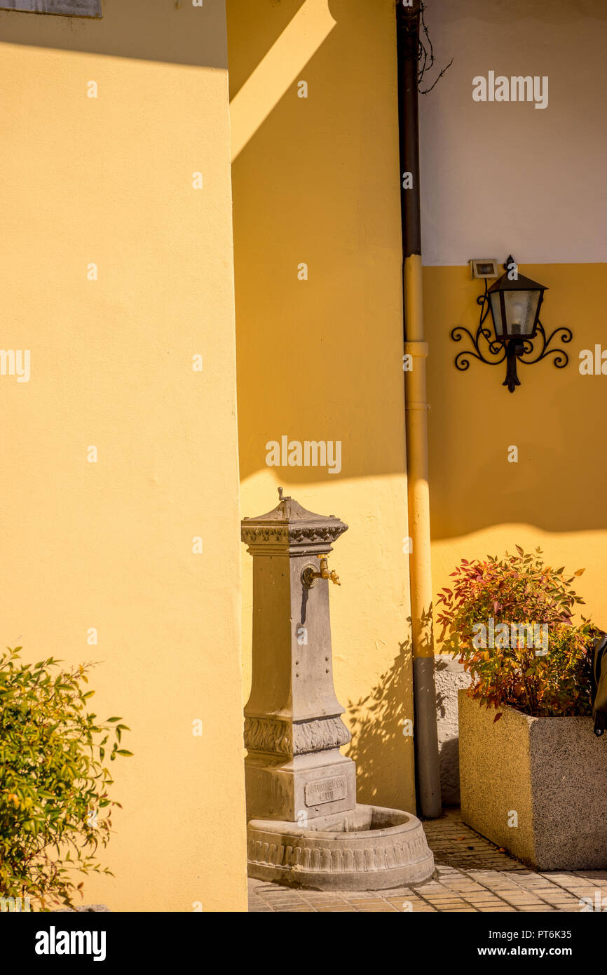 Italy, Bellagio, Lake Como, ancient water tap Stock Photo - Alamy