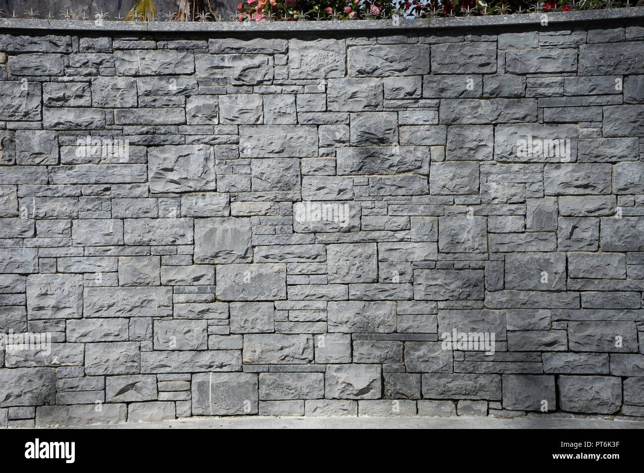 Europe, Italy, Bellagio, Lake Como, a brick wall Stock Photo - Alamy