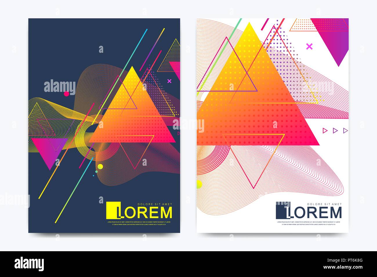 Triangle Graphic Design Poster