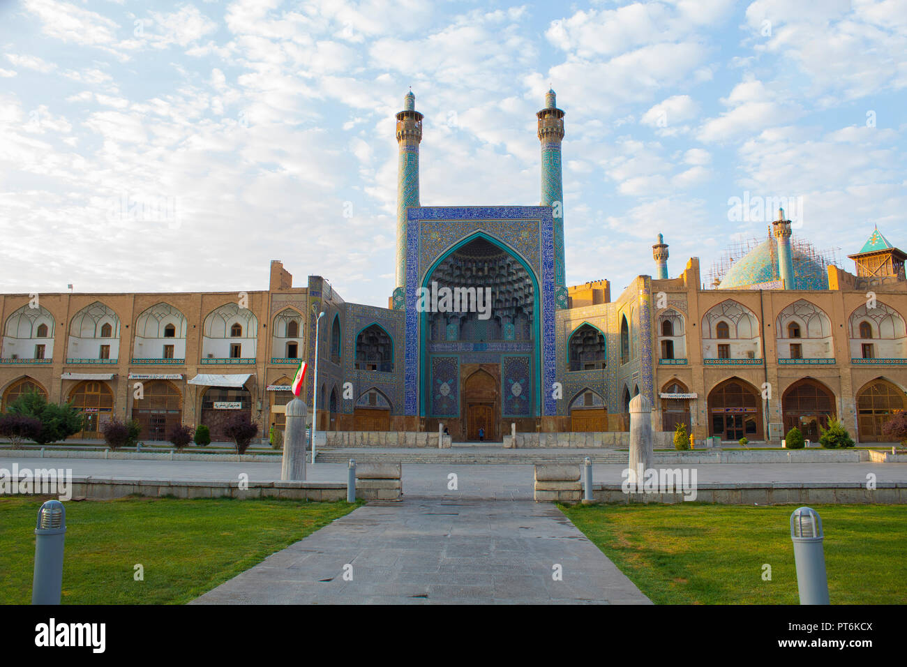 A historical place in Iran is Naghshe Jahan square Stock Photo - Alamy