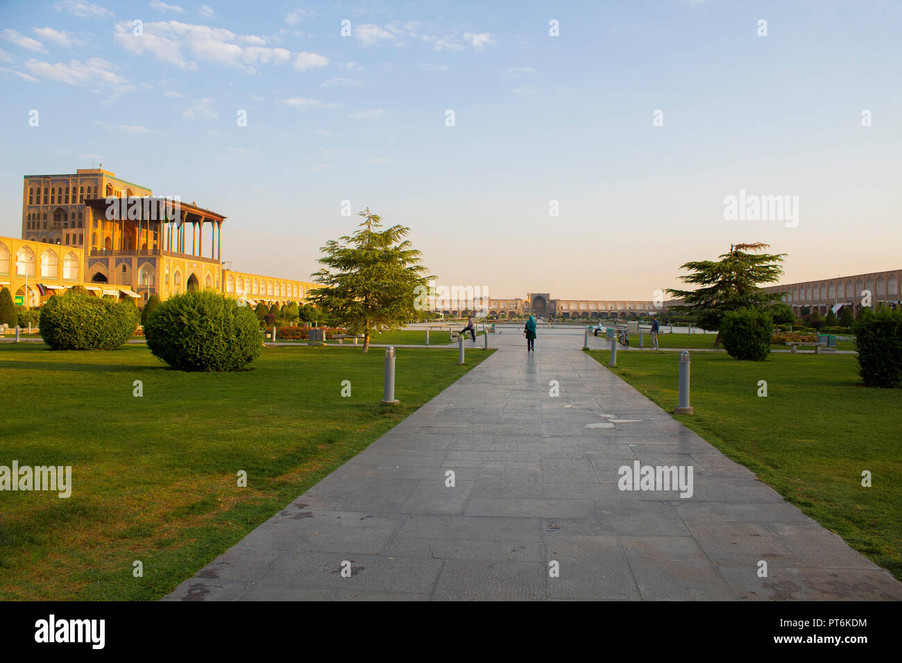 A historical place in Iran is Naghshe Jahan square Stock Photo - Alamy