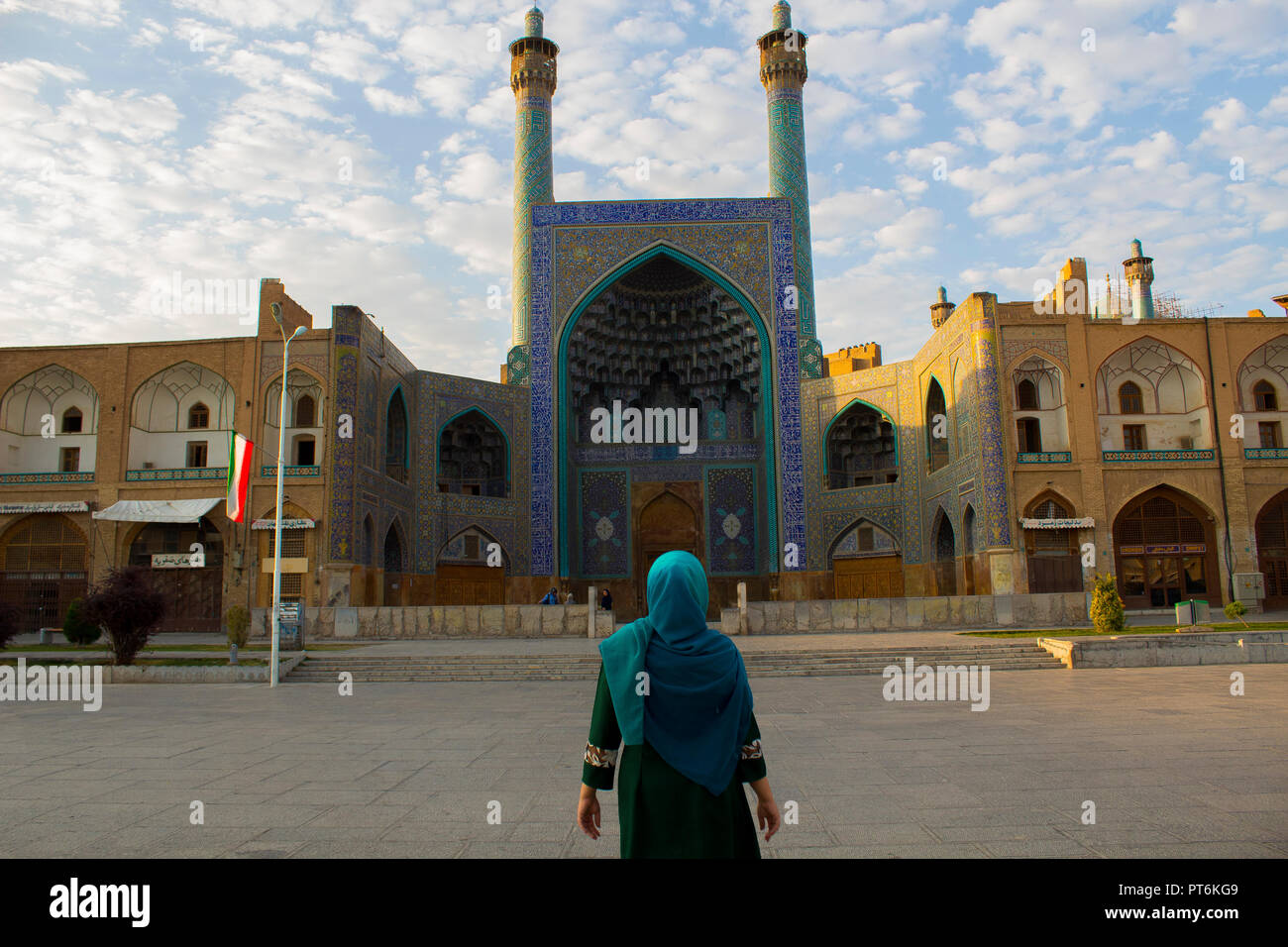 A historical place in Iran is Naghshe Jahan square Stock Photo - Alamy