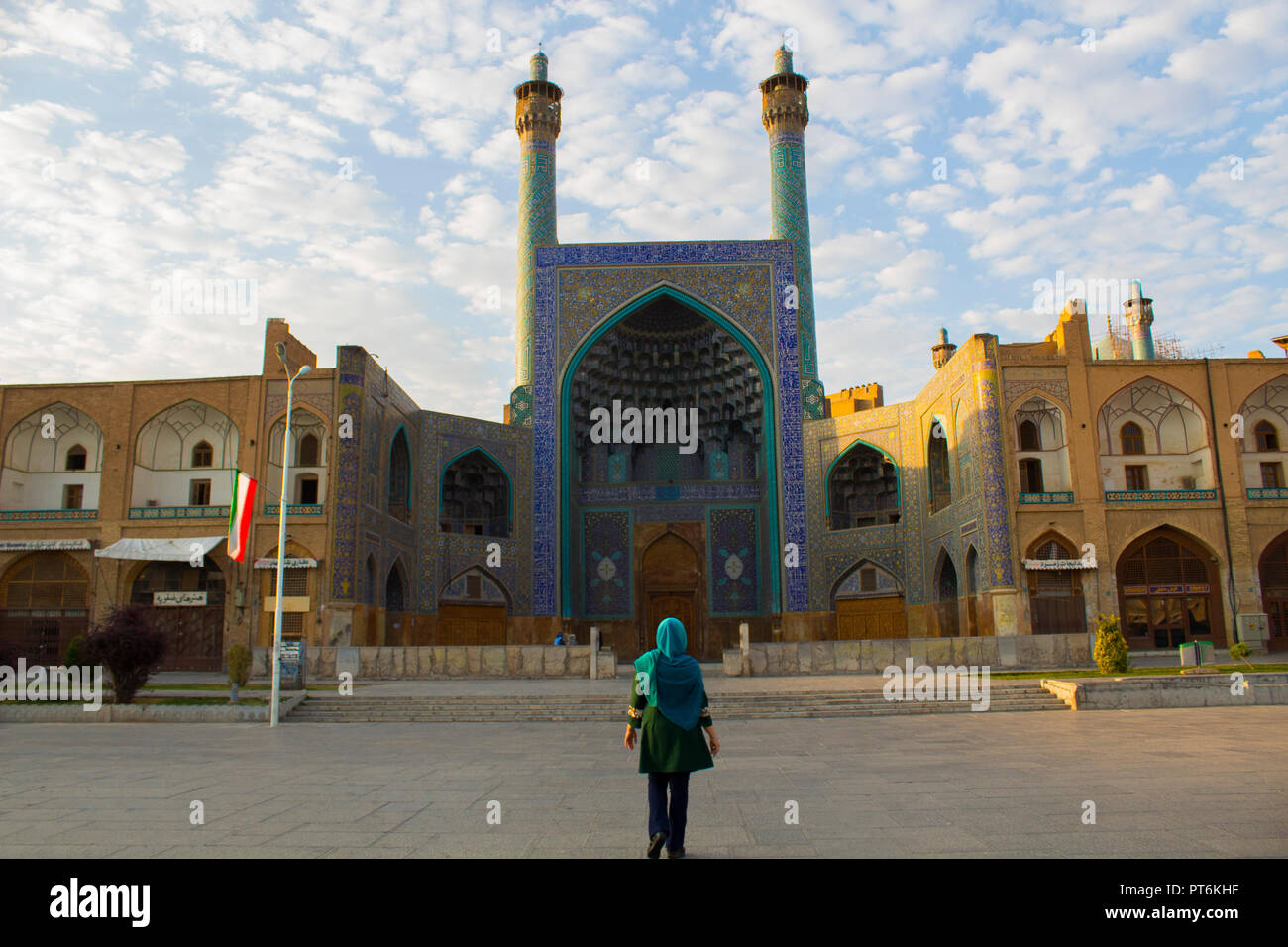 A historical place in Iran is Naghshe Jahan square Stock Photo - Alamy