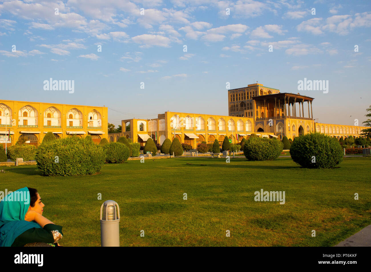 A historical place in Iran is Naghshe Jahan square Stock Photo - Alamy