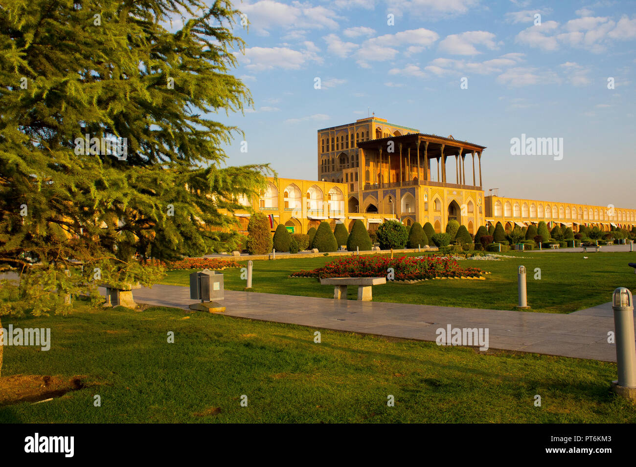 A historical place in Iran is Naghshe Jahan square Stock Photo - Alamy