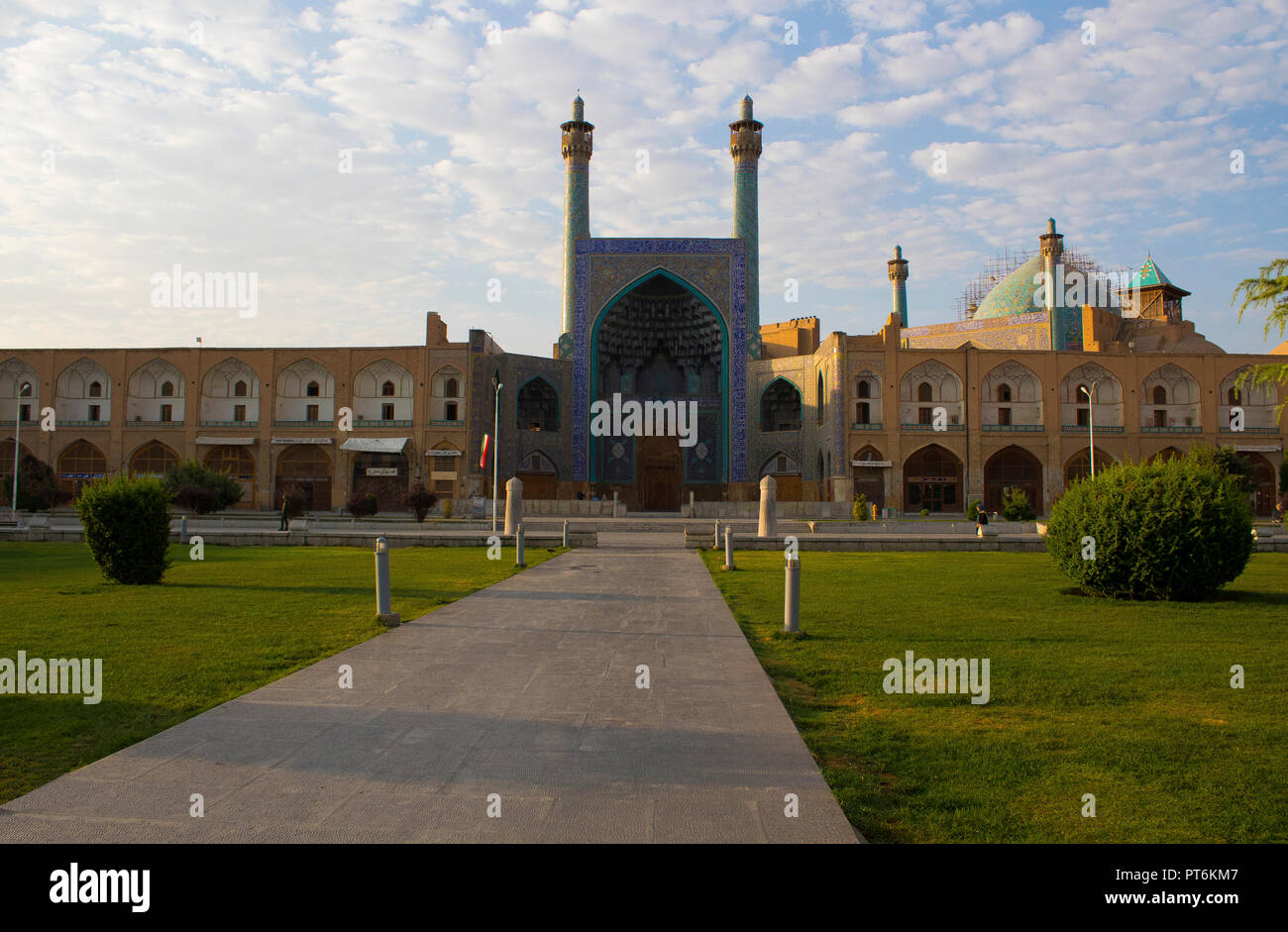A historical place in Iran is Naghshe Jahan square Stock Photo - Alamy