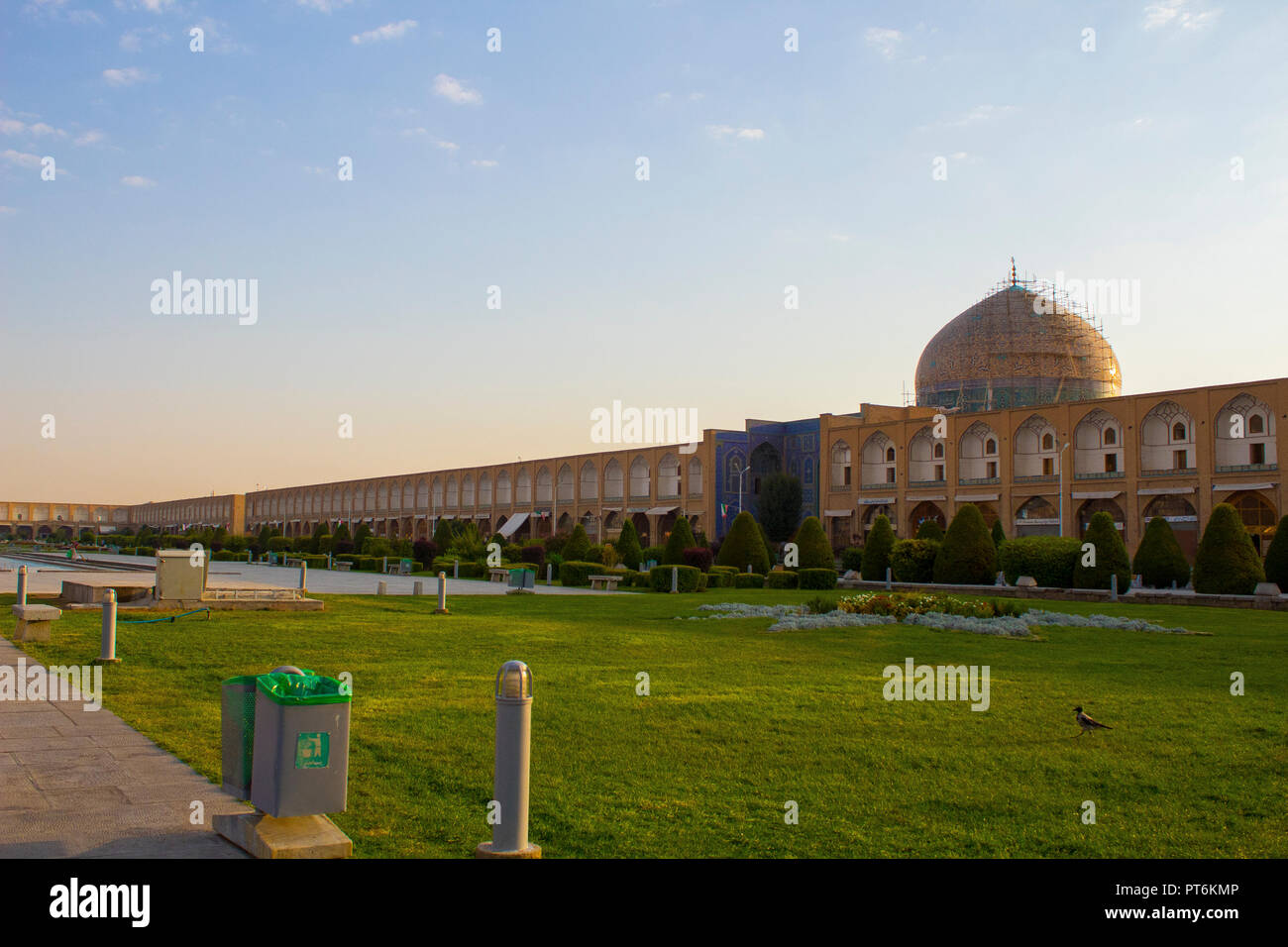 A historical place in Iran is Naghshe Jahan square Stock Photo - Alamy