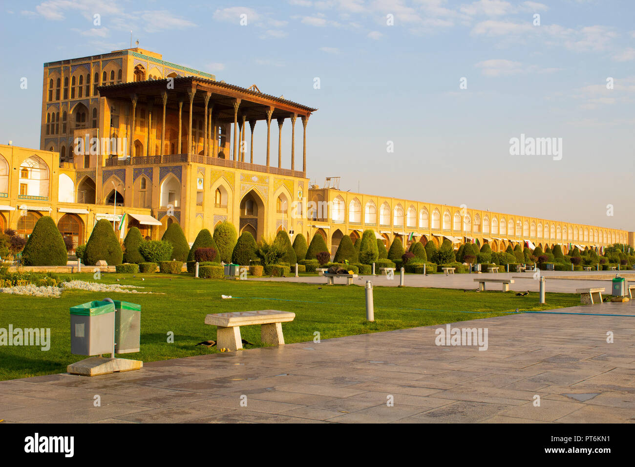 A historical place in Iran is Naghshe Jahan square Stock Photo - Alamy