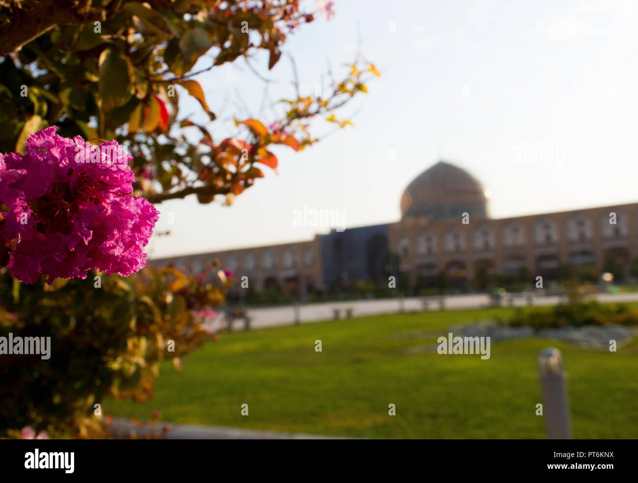 A historical place in Iran is Naghshe Jahan square Stock Photo - Alamy