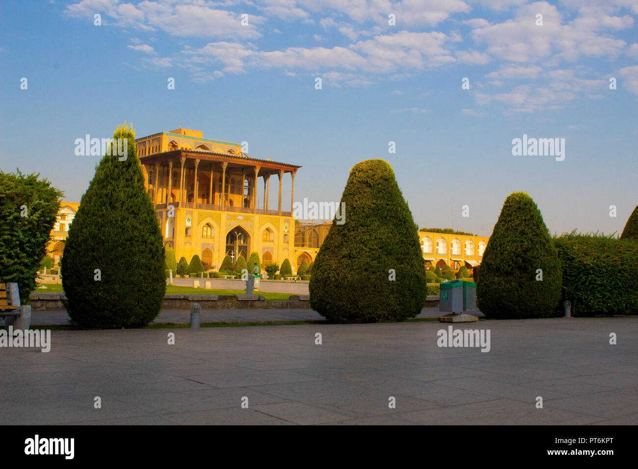 A historical place in Iran is Naghshe Jahan square Stock Photo - Alamy