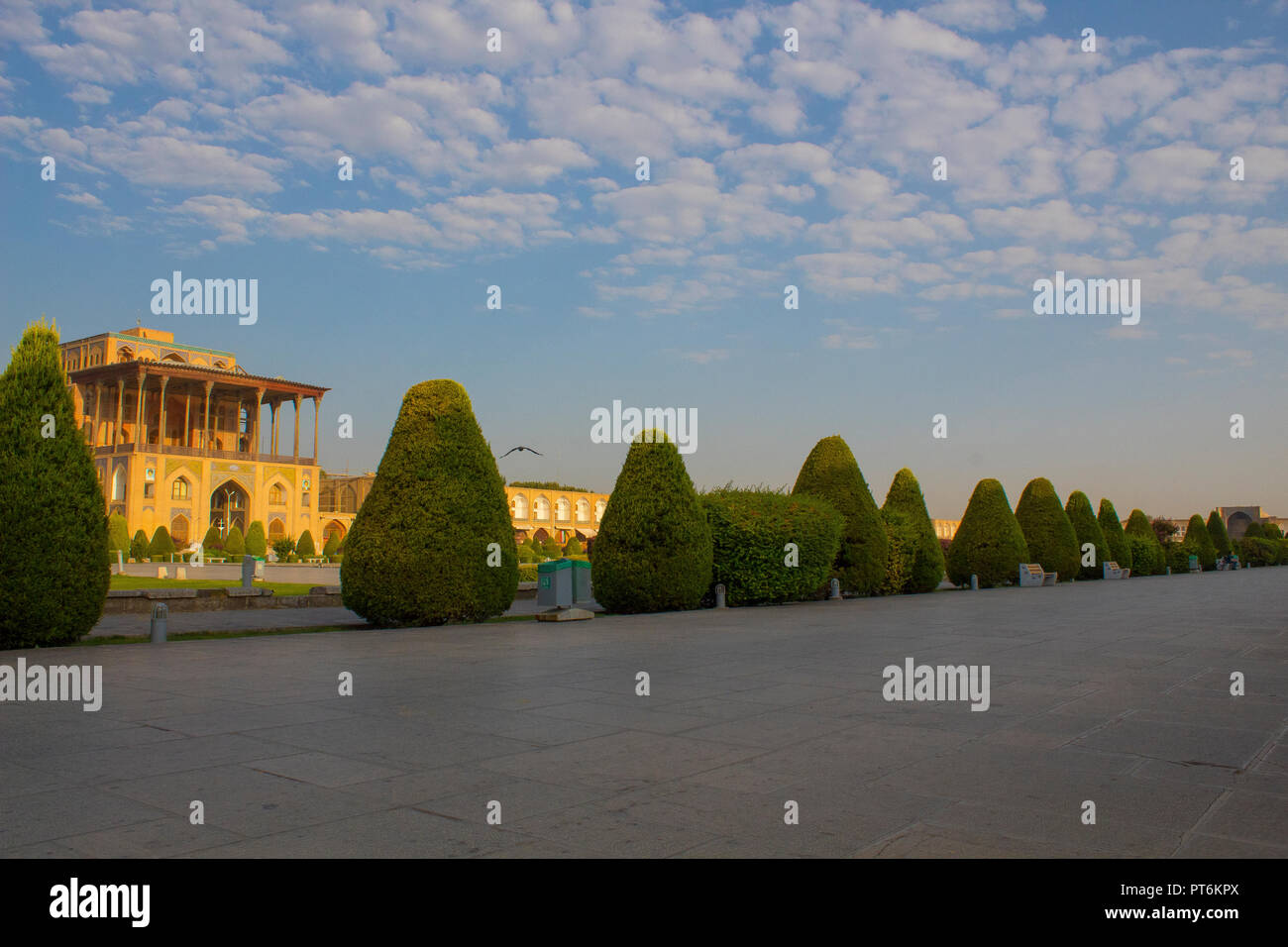 A historical place in Iran is Naghshe Jahan square Stock Photo - Alamy