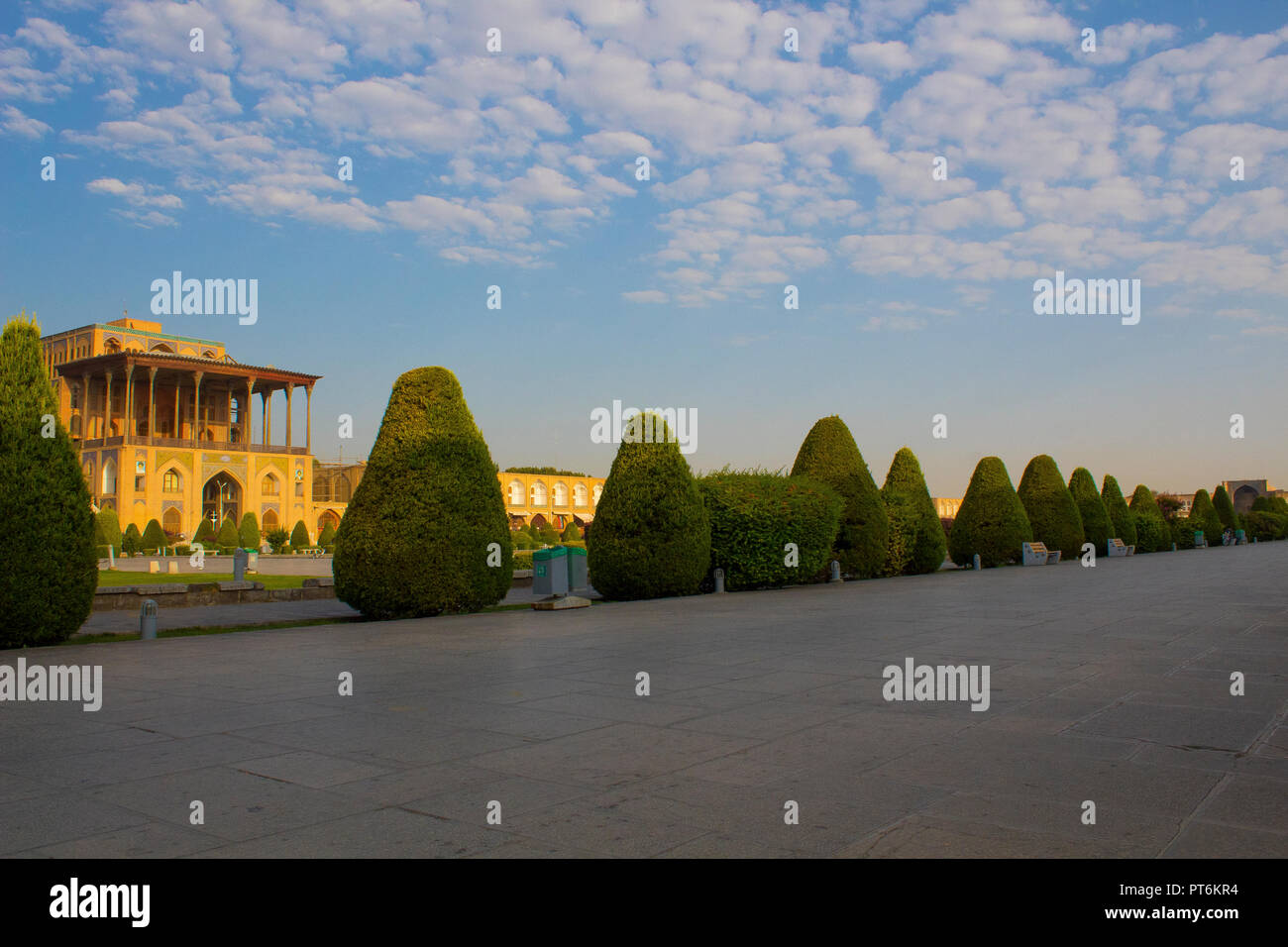 A historical place in Iran is Naghshe Jahan square Stock Photo - Alamy