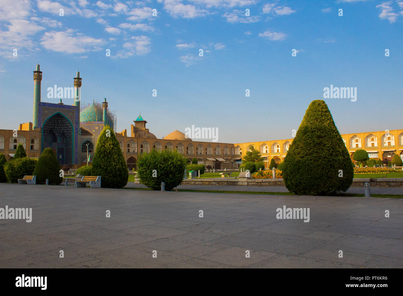 A historical place in Iran is Naghshe Jahan square Stock Photo - Alamy