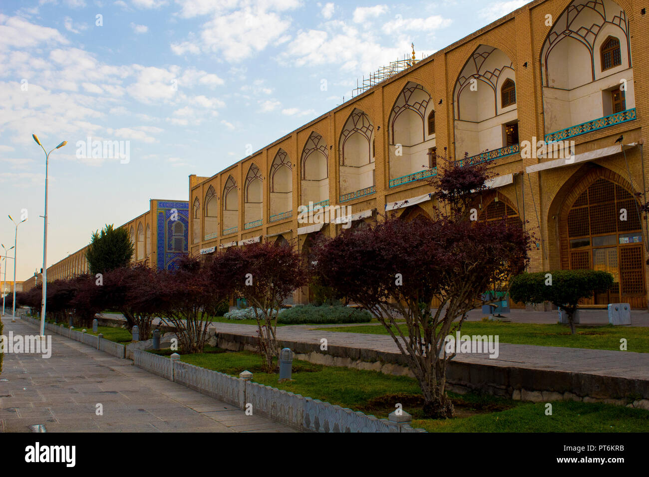 A historical place in Iran is Naghshe Jahan square Stock Photo - Alamy