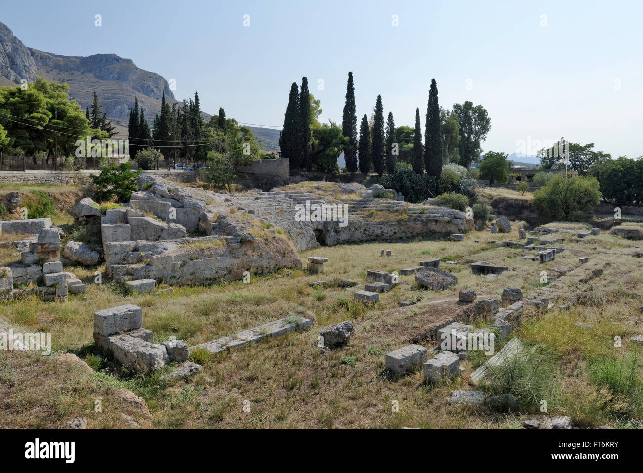 Ancient corinth theater hi-res stock photography and images - Alamy