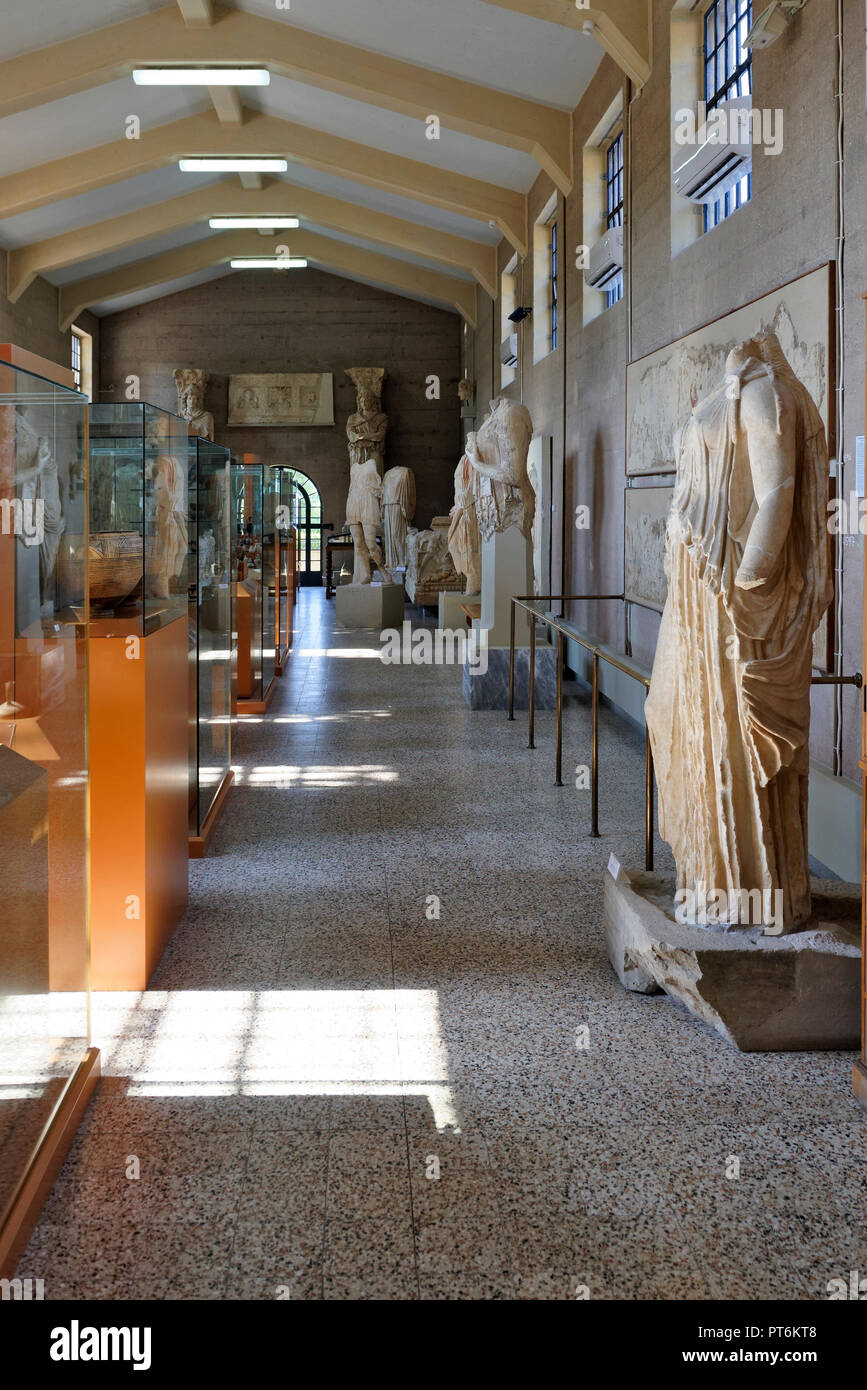 Archaeological museum of ancient corinth hi-res stock photography and ...