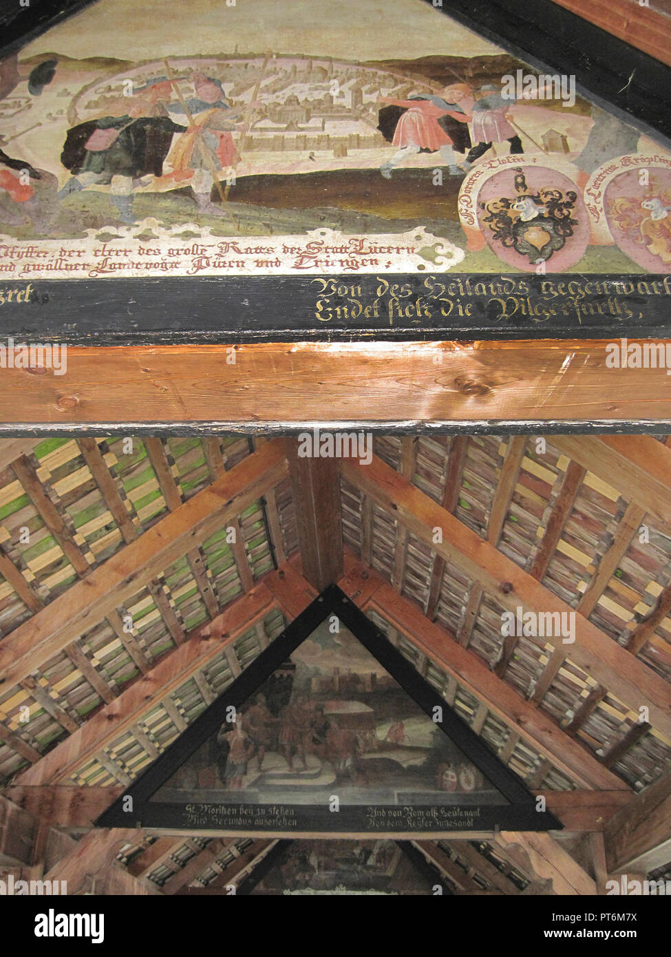 Chapel bridge paintings hi-res stock photography and images - Alamy