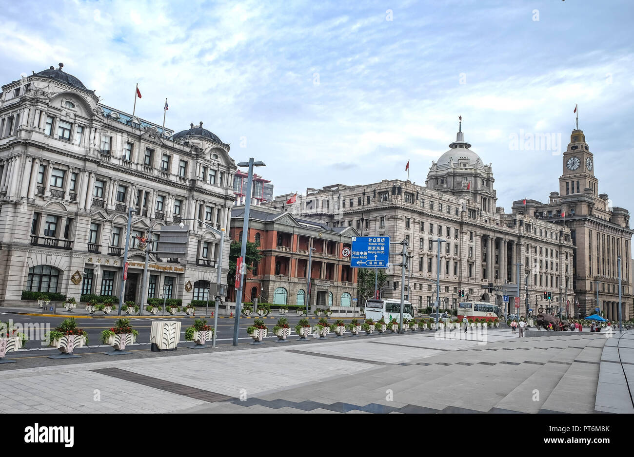 SHANGHAI, CHINA ; JUN 21 2018 : Coloniel Building Style Located in The ...
